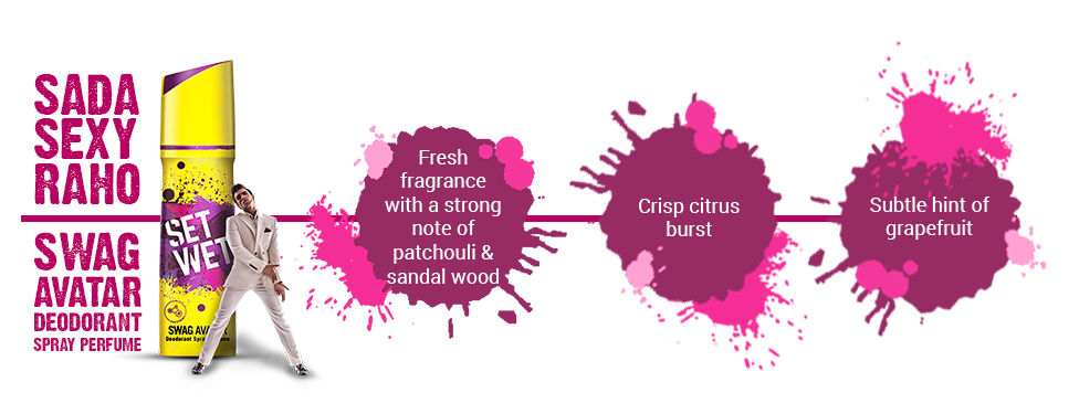 Set Wet Swag Avatar Deodorant Spray Perfume (150 ml)