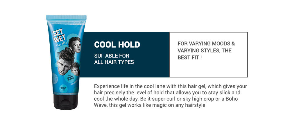 Buy Set Wet Style Hair Gel Cool Hold (50 ml) - Find Offers, Discounts ...